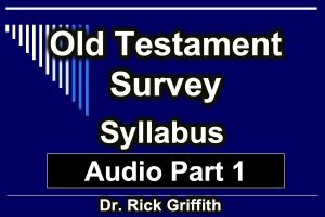 OT Survey – Bible Study Downloads