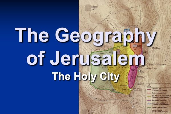 Bible Geography – Bible Study Downloads
