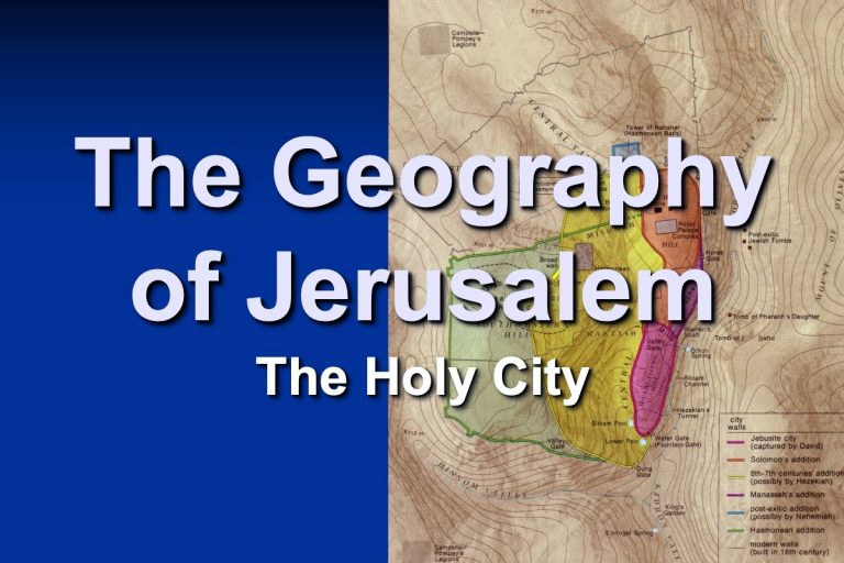 Bible Geography – Bible Study Downloads