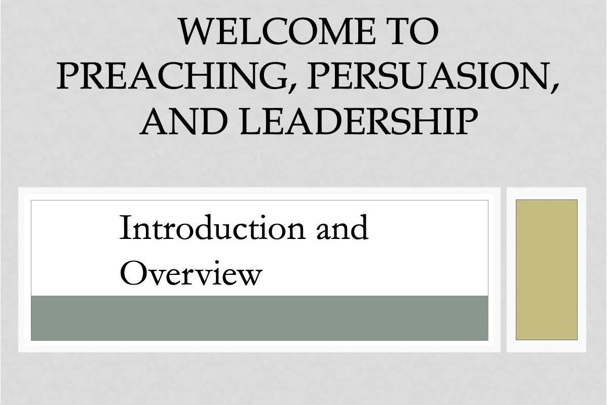 Preaching (Homiletics) – Bible Study Downloads